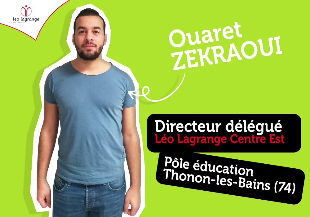 Ouaret Zekraoui : l’animation, un métier passion - Fédération Léo Lagrange