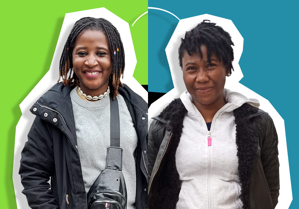 Aminata et Lucresse en service civique international au pôle engagement ...